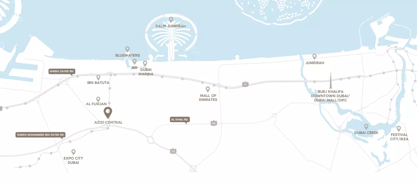 Azizi Central Project by Azizi Developments | Property Finder UAE