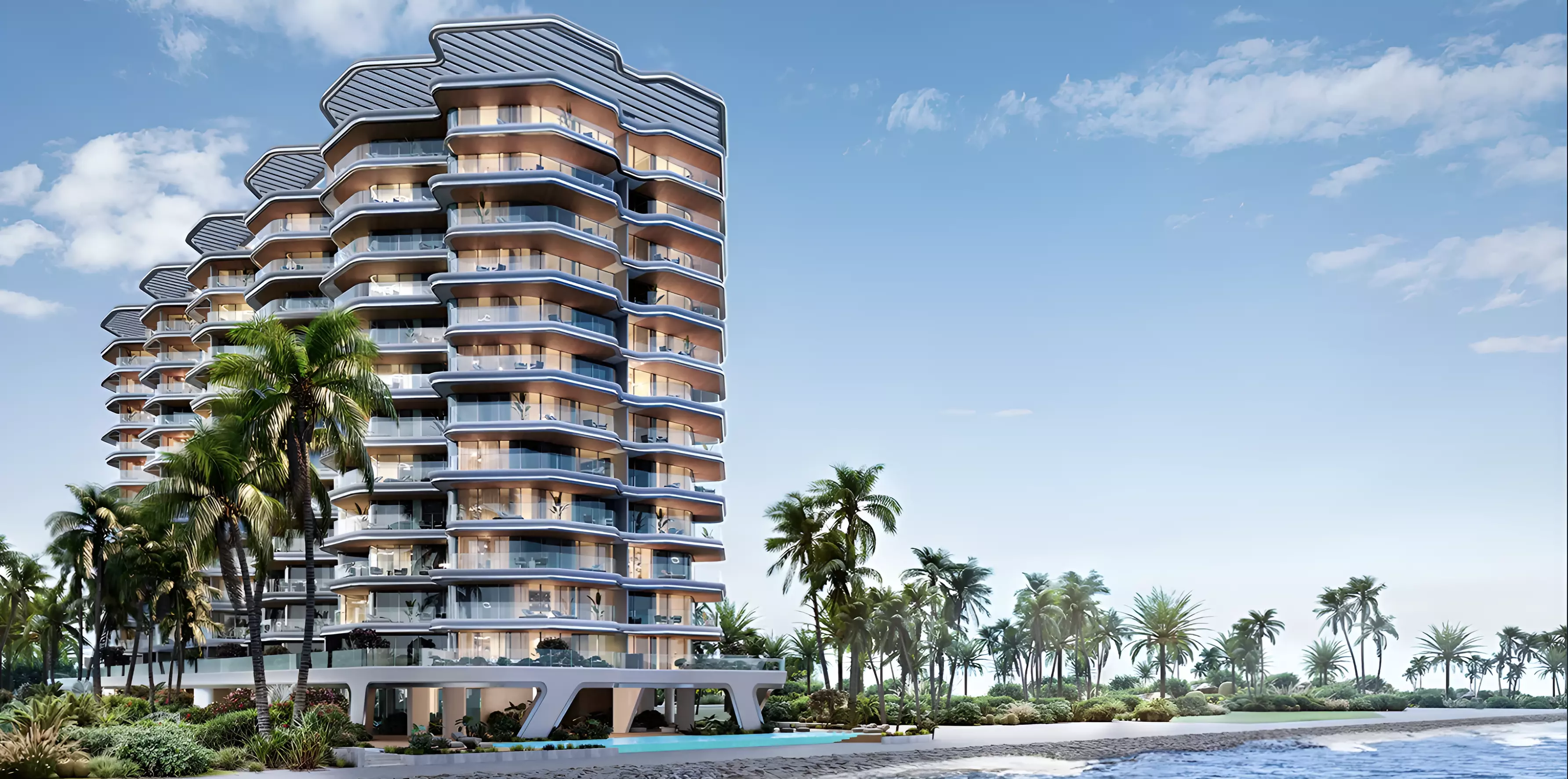 Sunshine Bay - in Al Marjan Island by Source of Fate | Property Finder UAE