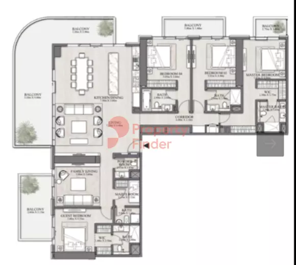 Emaar Beachgate Project by Emaar Properties | Property Finder UAE