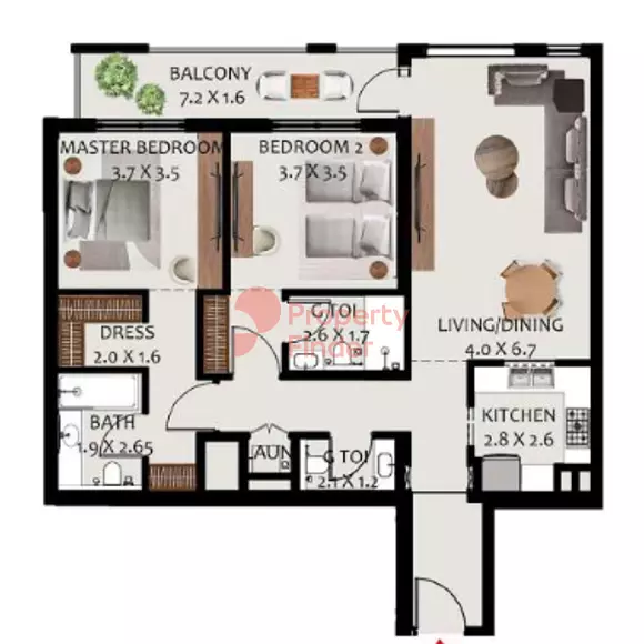 Hillside Residences Project by Wasl Properties | Property Finder UAE