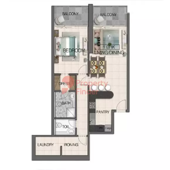 Amal Tower Project by Consolidated Urban Real Estate | Property Finder UAE