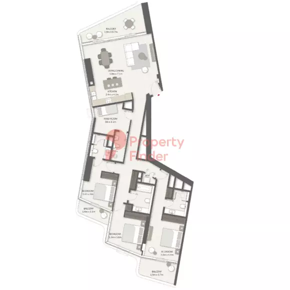 Liv Lux — in Dubai Marina by L I V PROPERTY SERVICES CO. L.L.C | Property Finder UAE