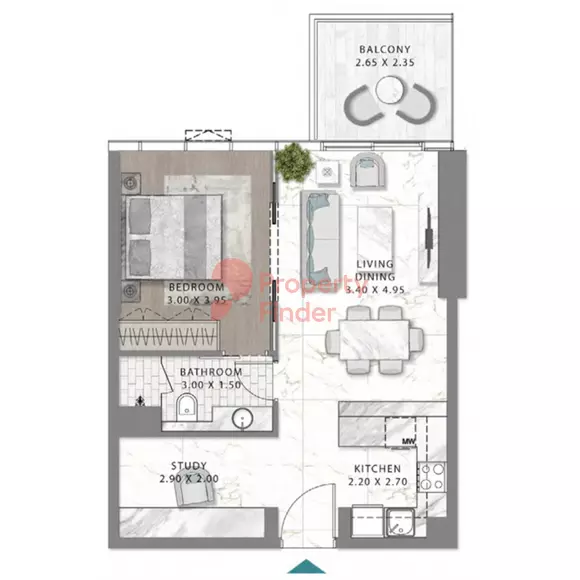 Golf Gate 2 - in DAMAC Hills by Damac Properties | Property Finder UAE