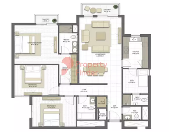 Noor Residence Project by Eagle Hills | Property Finder UAE