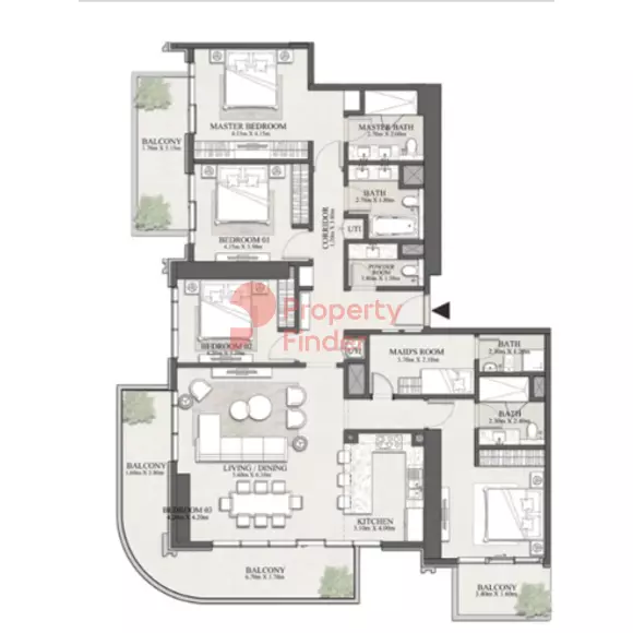 Emaar Beachgate Project by Emaar Properties | Property Finder UAE