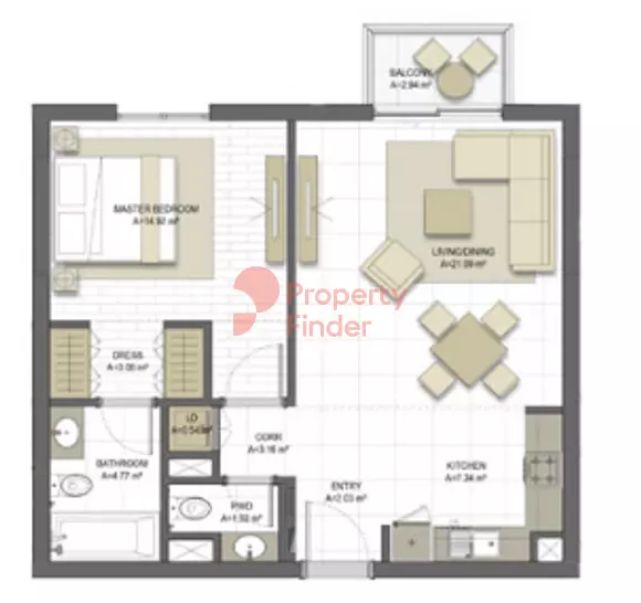 Noor Residence Project by Eagle Hills | Property Finder UAE